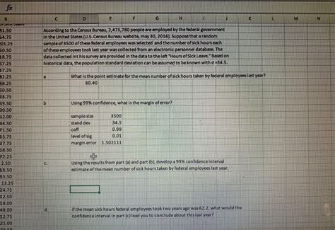 Solved ~~need Help With Part C And D ~~use Excel To