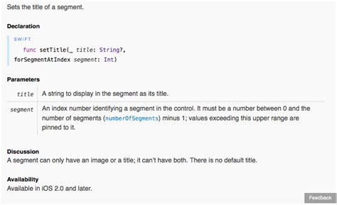 Ios How Do I Use UISegmentedControl To Change The Labels In Swift