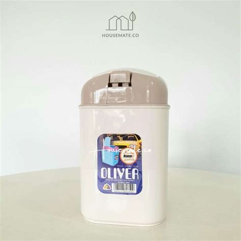 Jual Tong Sampah Mini Tempat Sampah Mini Oliver 1400 Ml Di Seller Babakan
