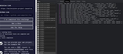Issue Tracker All 14 Functional Tests Are Complete And Passing Not