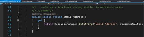 Asp Net Mvc How Can I Use Localizer For Html DisplayNameFor Model Model In Cshtml