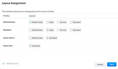 Page Layouts Online Help Zoho Crm