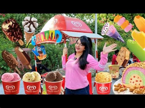 Trying Every Ice Cream Food Challenge Youtube