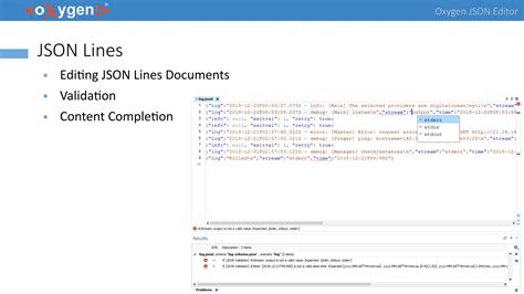 Oxygen Json Editor Ppt