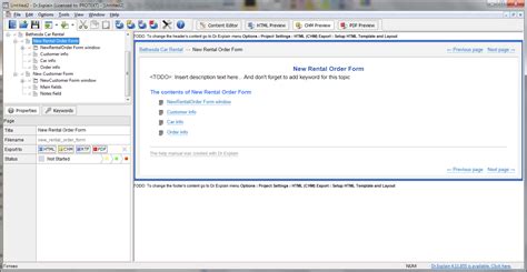 How To Create Help File For Ms Access Vba Windows Application In Dr