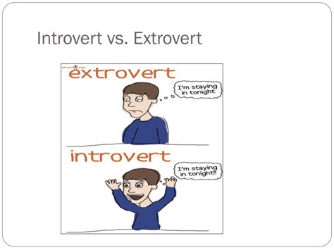 Ppt Introversion Vs Extroversion Powerpoint Presentation Free
