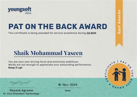 Shaik Mohammad Yaseen On Linkedin Gratitude Teamwork Recognition