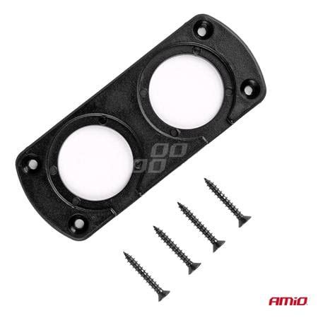 Dual Cigarette Lighter Socket Mounting Panel Micksgarage