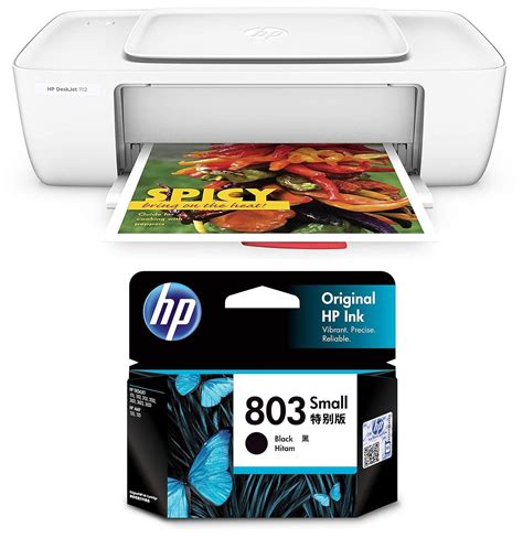 Hp Deskjet Single Function Inkjet Colour Printer Black Ink Cartridge Amazon In