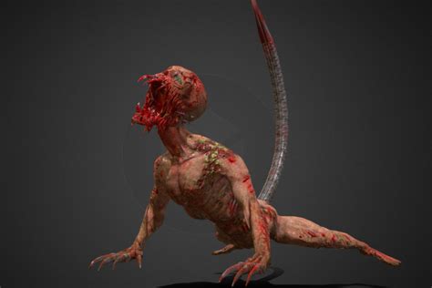 Сreature man D Characters Unity Asset Store