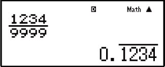 Recurring Decimal Calculations