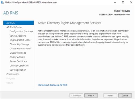 active directory right management service ad rms part 04 ad rms