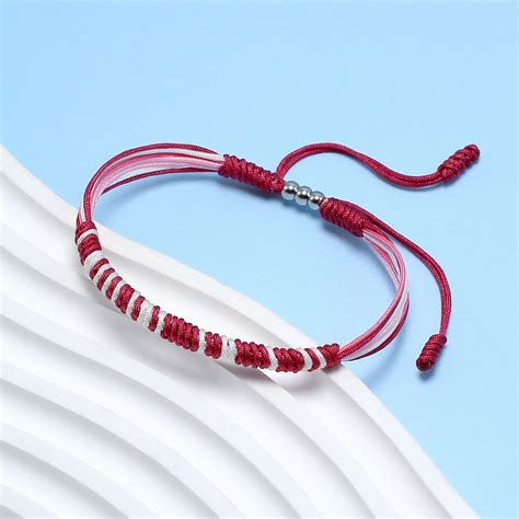 Fucking Beautiful Morse Code String Bracelet Surfer String Wrap Bracelet Luck And Protection