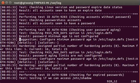 lynis：linux 安全性掃描檢測工具，找出系統漏洞、弱點與惡意程式 第 2 頁 g t wang