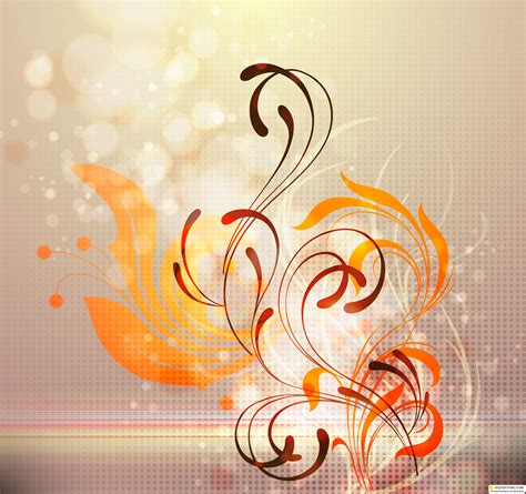Abstract Flourish Backgrounds Векторные клипарты текстурные фоны
