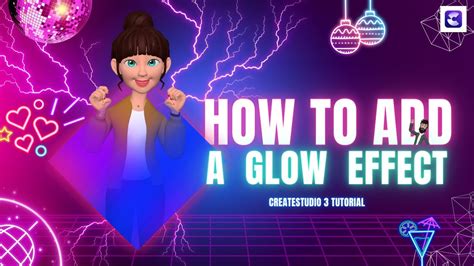 How To Create Glowing Light Effects In Createstudio 3 Youtube