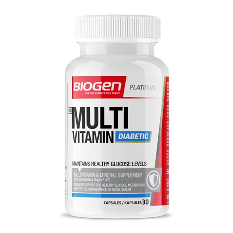 Biogen Multivitamin Diabetic 30s Zimseller