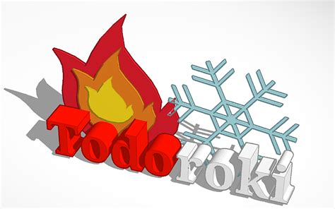 3d Design Todoroki Tinkercad