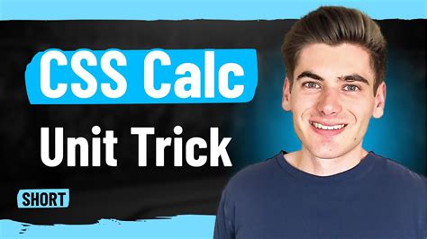 My Favorite Css Calc Trick Shorts Youtube