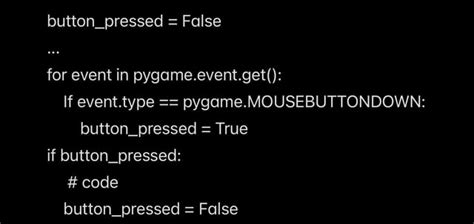 How Do I Receive Mousebuttondown Just Once R Pygame