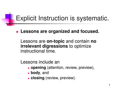 ppt explicit instruction powerpoint presentation free download id