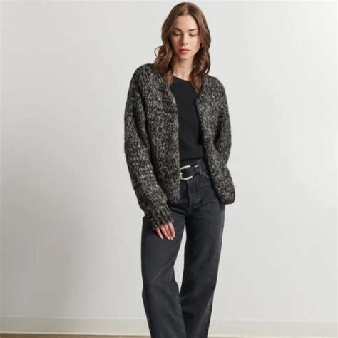 Good Neighbour Line Iris Cardigan Harvest Night