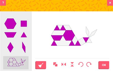 Composing 2d Shapes Substitution Composer