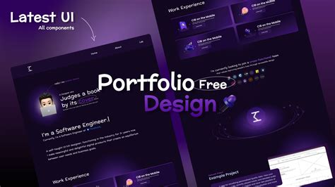 Portfolio Design Bento Figma