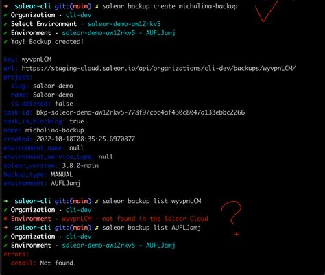 Backup List And Restore With Dedicated Key Is Not Working · Issue 477 · Saleorcli · Github