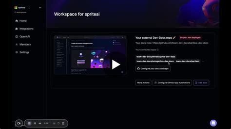 One Click Generation Instant Documentation Preview Andrew Van Beek