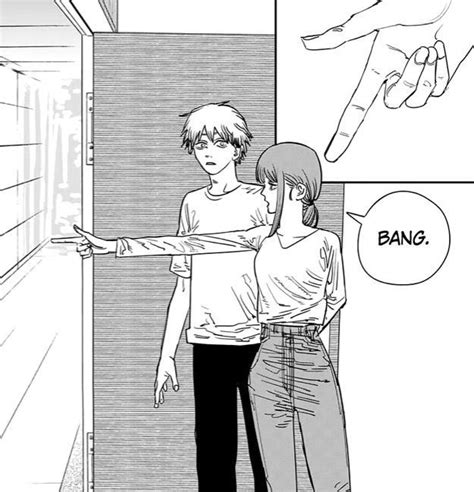 Chainsaw Man Denji And Makima Denji Want To Touch Chainsaw Man