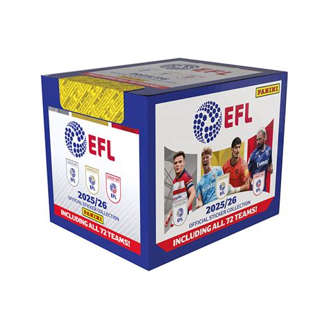 Efl Paninis Official Trade Website Panini Uk Limited
