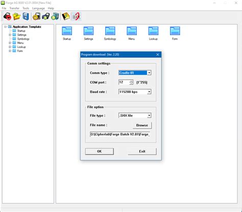 Reloading Firmware Cipherlab 8001 Jns Technologies Barcode Scanner Sales