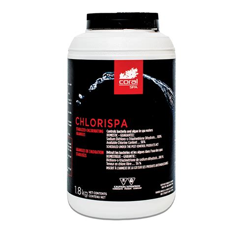 Coral Spa Dichlor Tab 1 8kg 56 Available Chlorine Super Pools And Spas Canada
