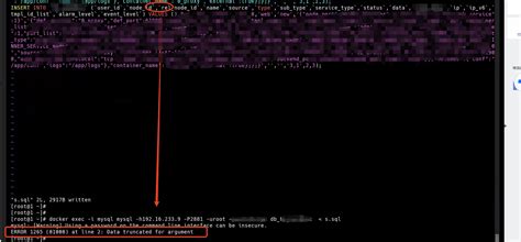 oceanbase 重复insert 报错 OB ERR DATA TRUNCATED OceanBase 技术问题 社区问答 OceanBase社区 分布式数据库