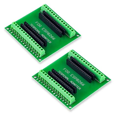 4pcs Esp8266 Breakout Board Gpio 1 Into 2 For Esp8266 Esp 12e Nodemcu