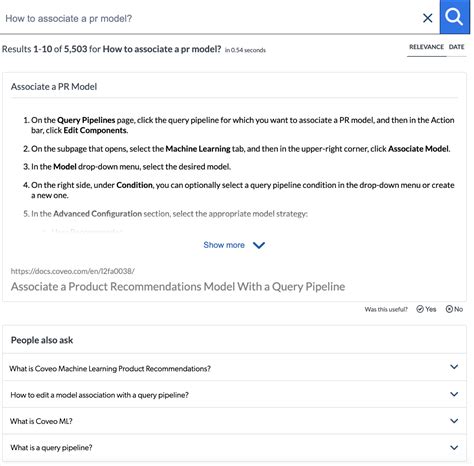 About Smart Snippets Coveo Machine Learning