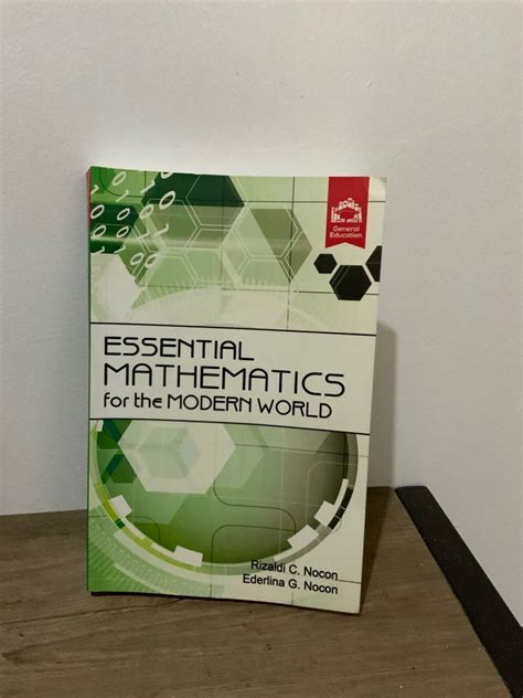 Essential Mathematics For The Modern World Nocon And Nocon Hobbies