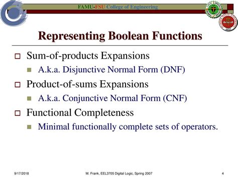 Eel 3705 3705l Digital Logic Design Ppt Download