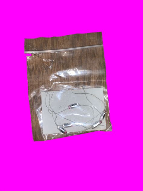 Rs Radiospares Polystyrene Capacitors 220pf Pack 6x Mullard Magic