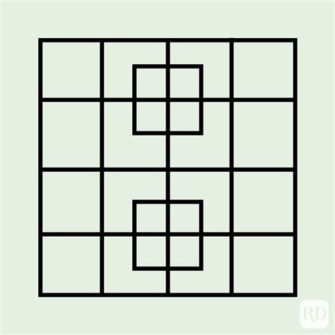 How Many Squares Do You See Solve This Popular Puzzle