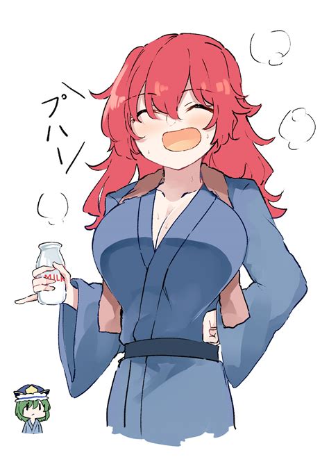 Shiki Eiki And Onozuka Komachi Touhou Drawn By Deetamu Danbooru