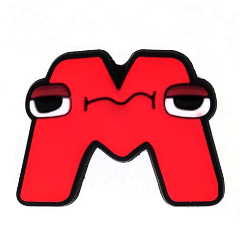 ตัวติดรองเท้า Pvc ตัวอักษรการ์ตูน A Z สำหรับตกแต่งรองเท้าหัวโต Crocs Jibbitz ติดง่าย น่ารักๆ