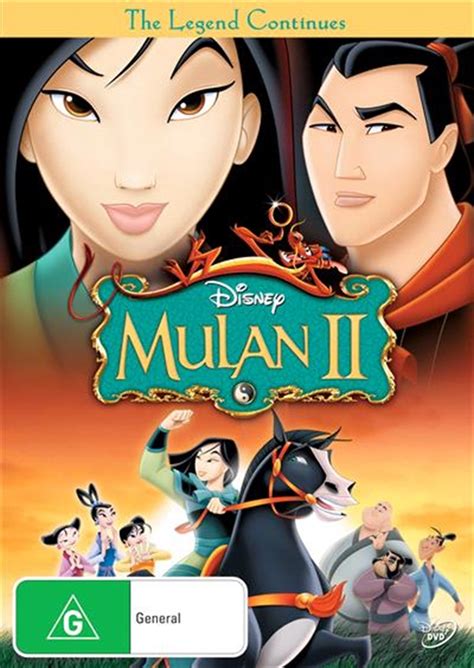 Buy Mulan Ii On Dvd On Sale Now With Fast Shipping