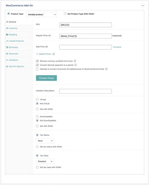 How To Import Variable Products Into WooCommerce WP All Import