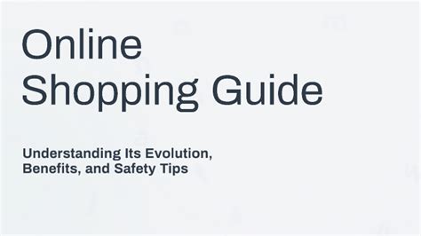 Online Shopping Guide By Fiskal On Prezi