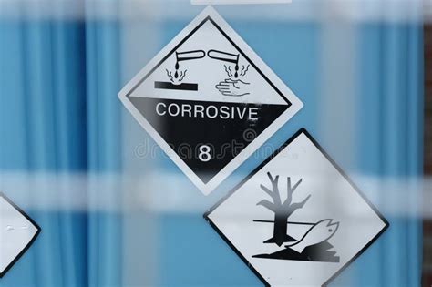 Toxic Liquid Warning Label With Environmental Danger Symbol Stock Image Image Of Object