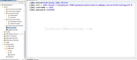 spring spring mvc mybatis jsp实现简单学生信息管理系统 代码 最代码
