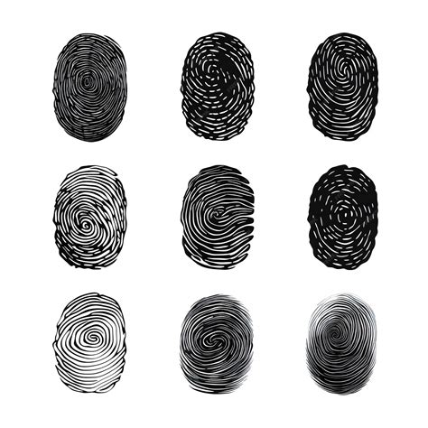 Premium Ai Image Artificial Intelligence Fingerprint Icon Set Created