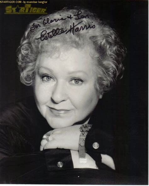 Estelle Harris Autograph Collection Entry At Startiger